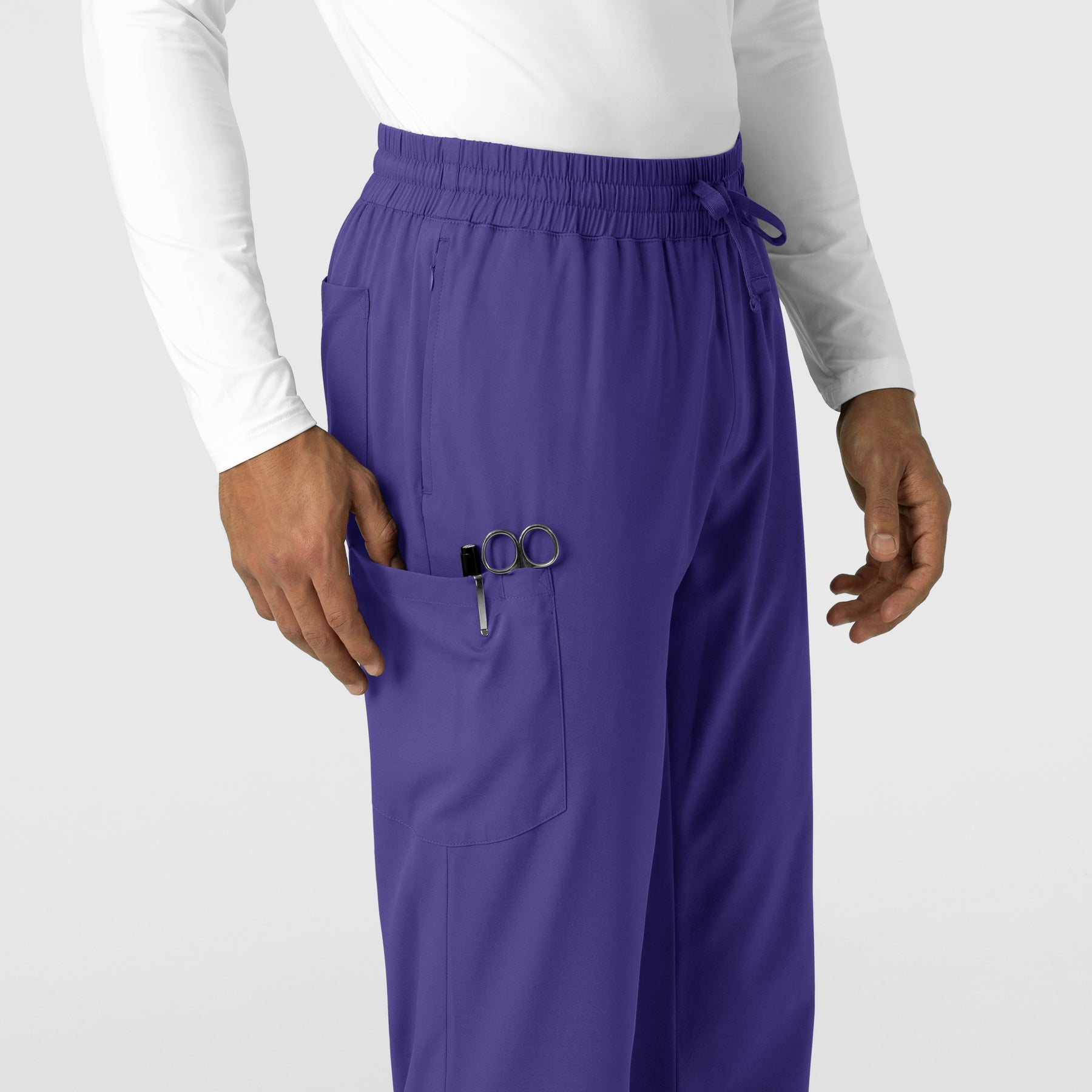 Boundless Men's Straight Leg Scrub Pant - Grape – Wink Scrubs