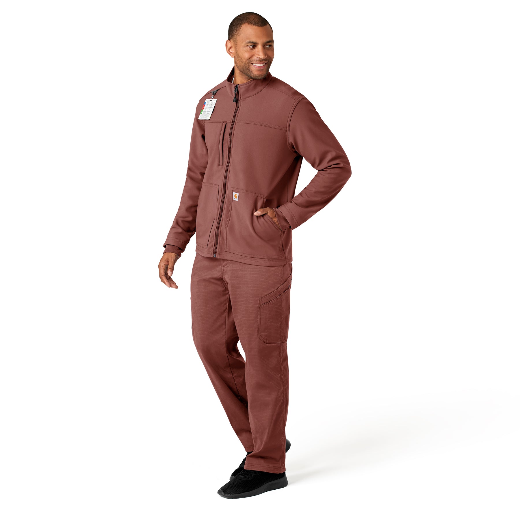 Carhartt Rugged Flex Men's Bonded Fleece Jacket - Sable – Wink Scrubs